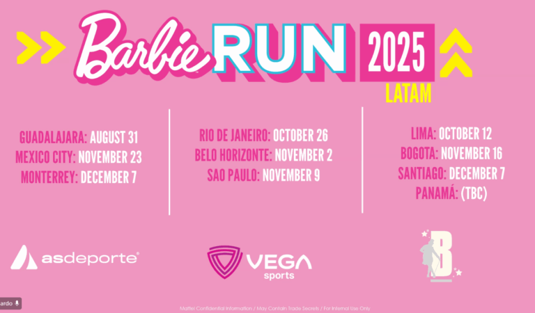 Barbie Run 2025 traz corrida rosa para três capitais